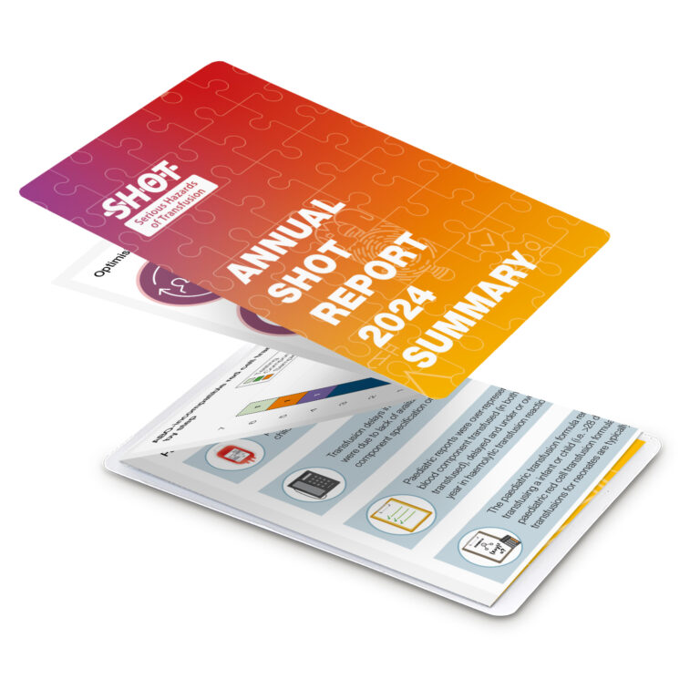 Annual SHOT Report 2024 - Serious Hazards of Transfusion